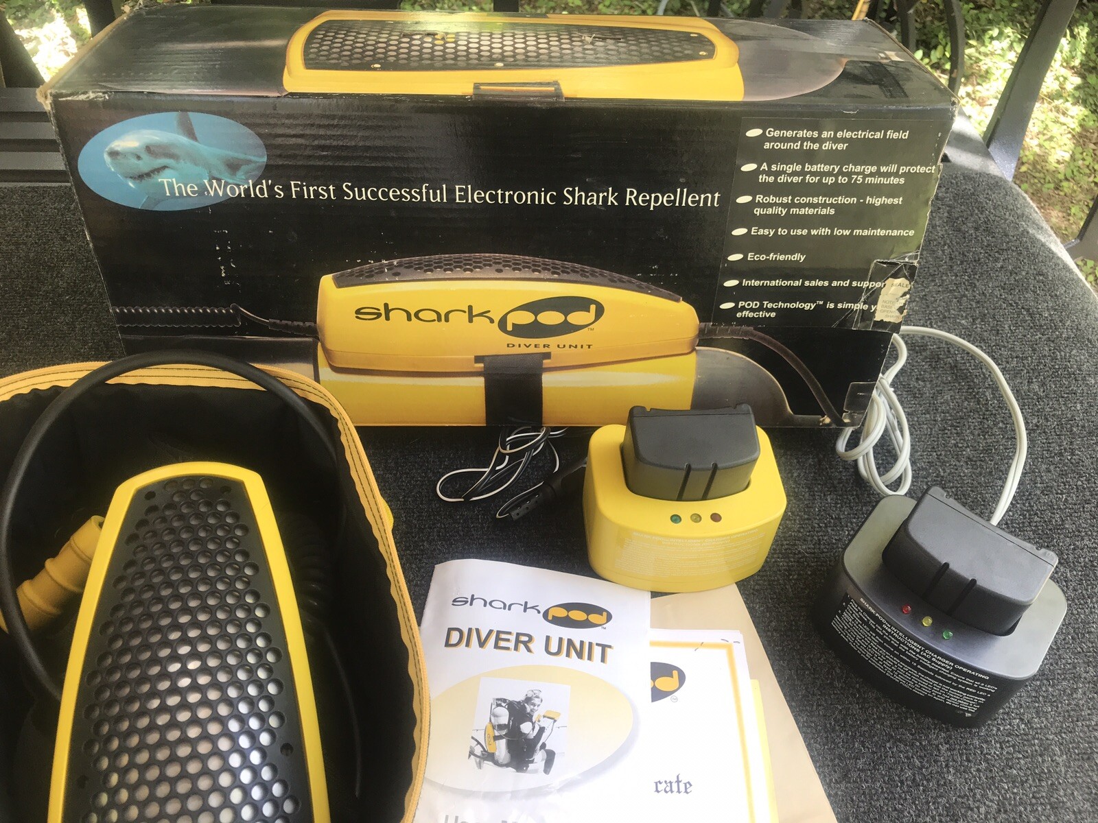 SCUBA-Shark Pod, shark repeller unit | eBay