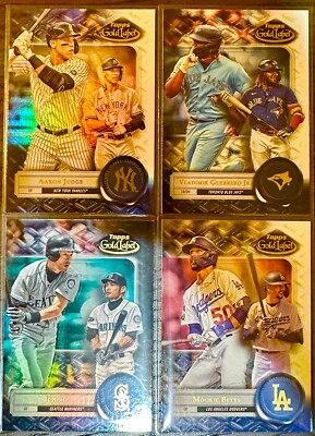 2022 Topps Gold Label Baseball Class 1 Base & RC's #1-100 Complete Your ...