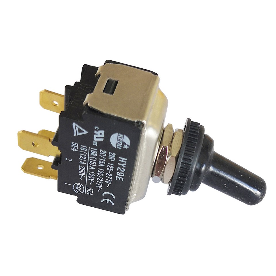 Interrupteurs à Bascule KEDU HY29E Interrupteur Électrique ON OFF 4Pins ...