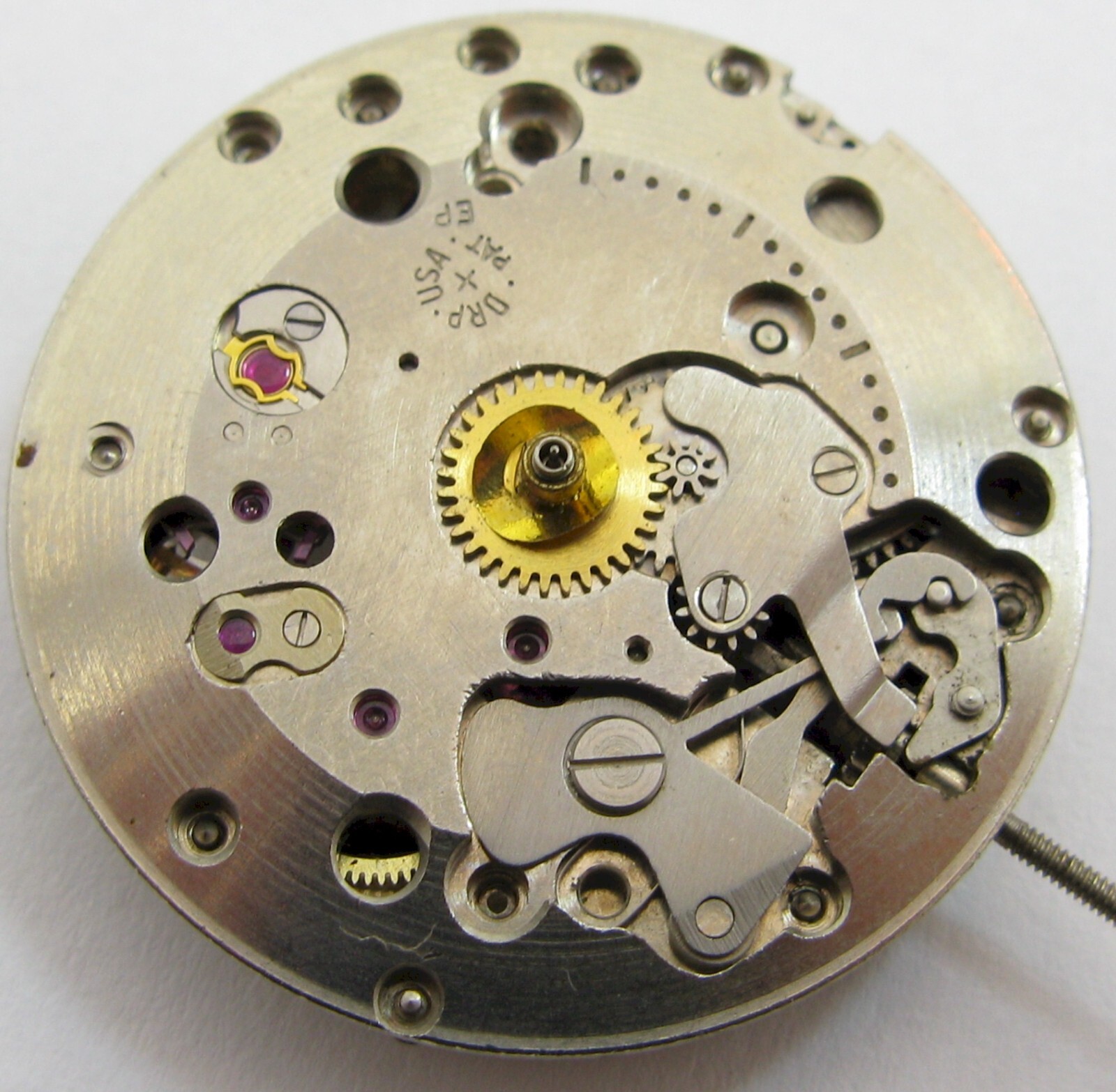Felsa F 1560 Bidynator Rodania watch movement 25 jewels 3 adj. for part ...