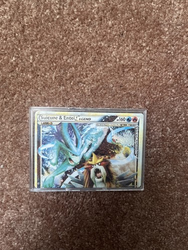 Suicune Entei Legend (Top) 94/95 Unleashed Secret Pokemon Card PSA ...