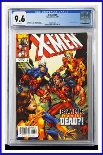 X-Men #89 CGC Graded 9.6 Marvel June 1999 White Pages Comic Book. | eBay