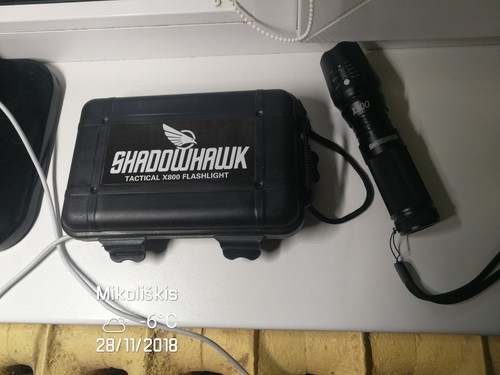 ShadowHawk X800 High Tactical Flashlight for sale online | eBay