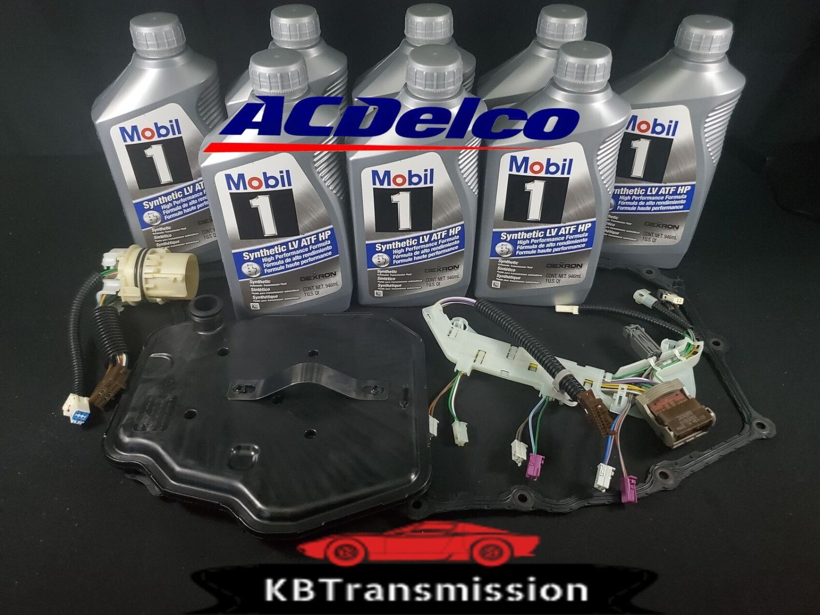 8L90 Wire Harness Kit w/ Fluid Filter Pan Gasket Fixes P0711 M5U ~FREE ...