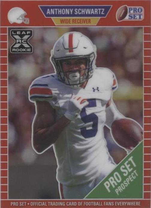 2021 Leaf Pro Set Metal - Anthony Schwartz #04 Red Rainbow /100 (RC ...