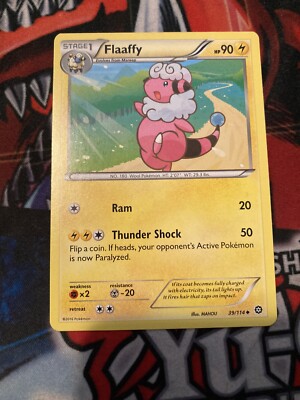 Pokémon TCG Flaaffy Steam Siege 39/114 Regular Uncommon-NM | eBay