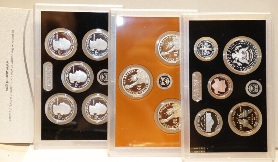 2016-S US Complete Silver (13) Coin Proof Set Box/COA | eBay