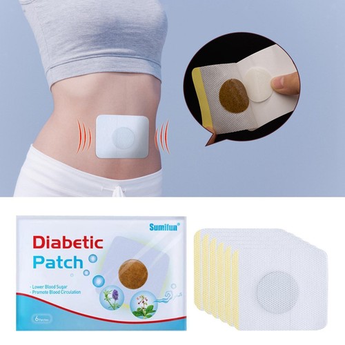 6Pack Diabetic Patch Anti Diabetic Treatment Stickers Reduce Blood ...