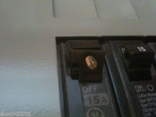 SIEMENS ELECTRICENTER ECQL1 BX231M QL1 BREAKER LOCK HANDLE BLOCKING ...