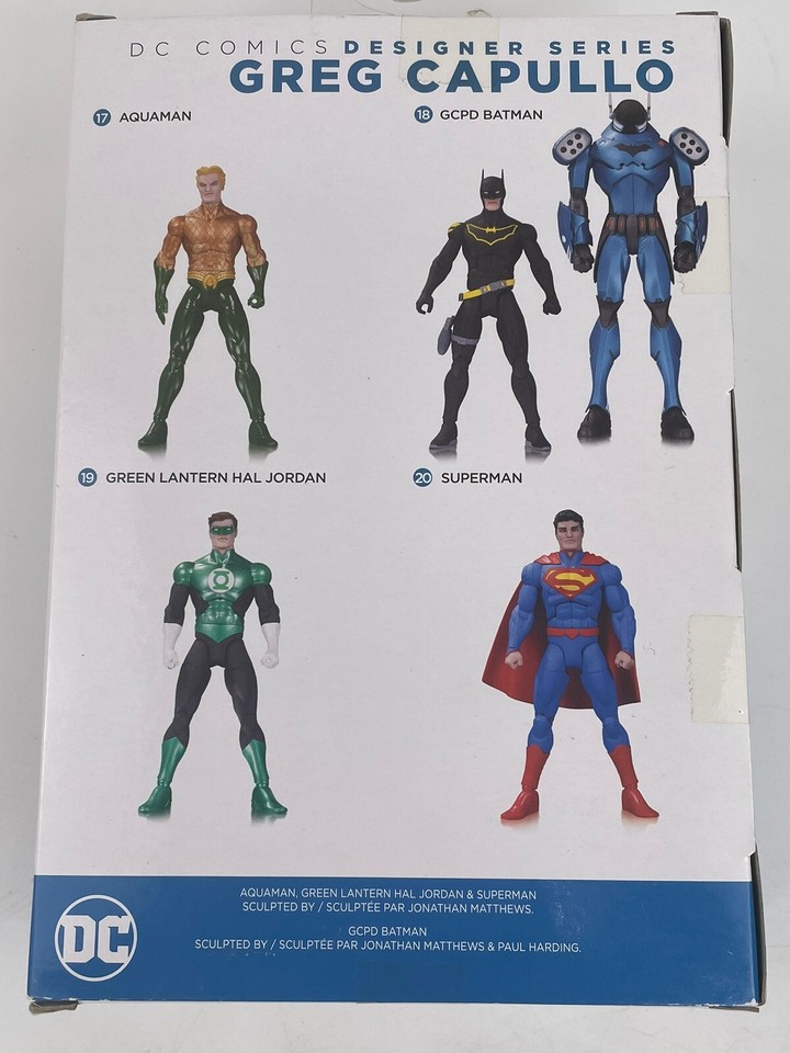 DC Collectibles Designer Series Greg Capullo Superman 6” Action Figure ...