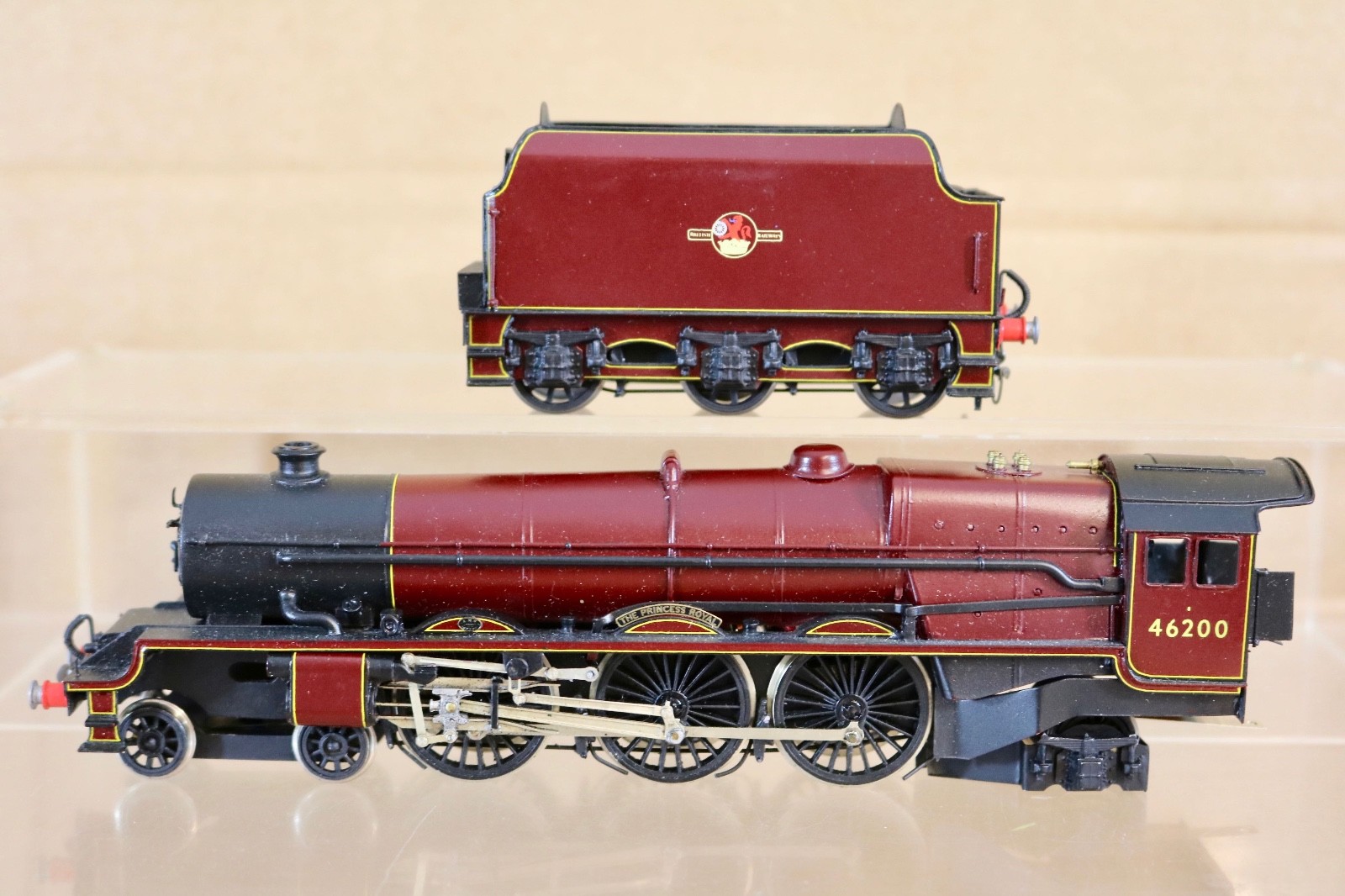 DJH EM GAUGE KIT BUILT BR -6-2 PRINCESS CLASS LOCO 46200 The PRINCESS ...