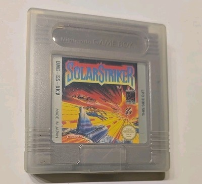 Solar Striker Game Nintendo Gameboy Cartridge Rare | eBay