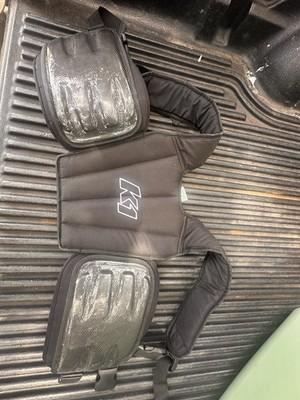 K1 Ballistic CF Karting Rib Protector | Carbon Fiber | Chest/Body ...
