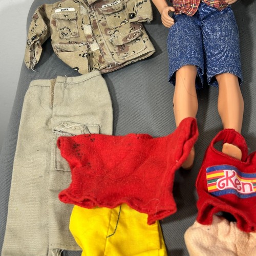 Vintage 70s 80s Ken Dolls Lot Retro Clothing Pieces Accessories | eBay
