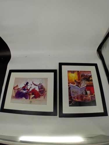 Pair of Fox Prints The Session Jonathan Walker & Daily Bugle Mick ...