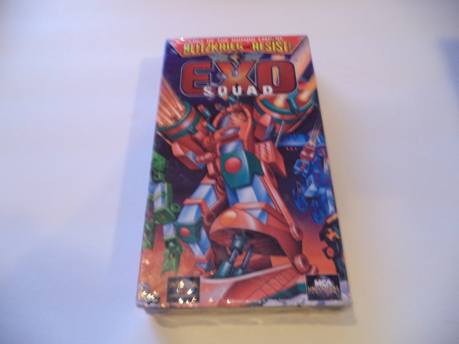 EXO SQUAD Animated Sci-fi Mecha Animated Cartoon VHS - BLITZKRIEG ...