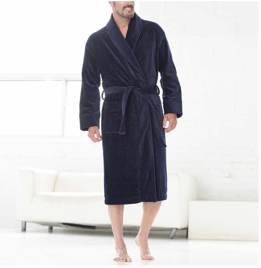 Majestic International Men's Plush Fleece Robe | eBay