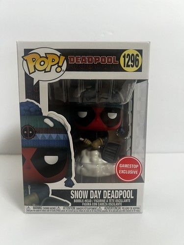 Funko POP! Snow Day Deadpool Gamestop Exclusive #1296 | eBay