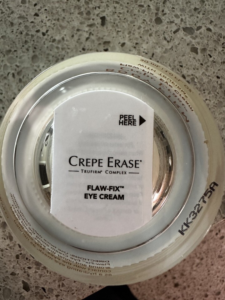 Body Firm Crepe Erase Flaw-fix Eye Cream With Trufirm 1.0 OZ. NEW ...