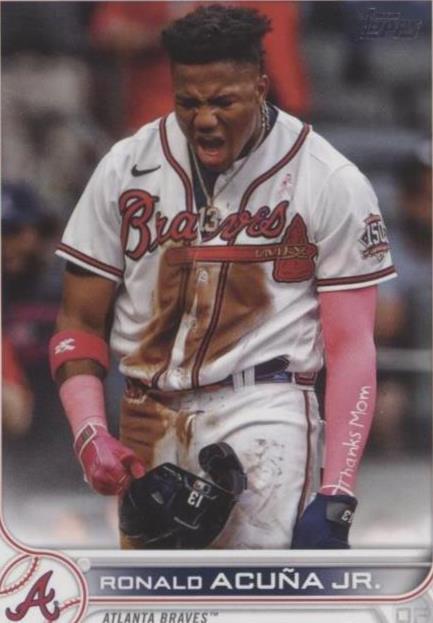 2022 Topps Series 1 - Ronald Acuña Jr. #200 Advanced Stats Back /300 ...