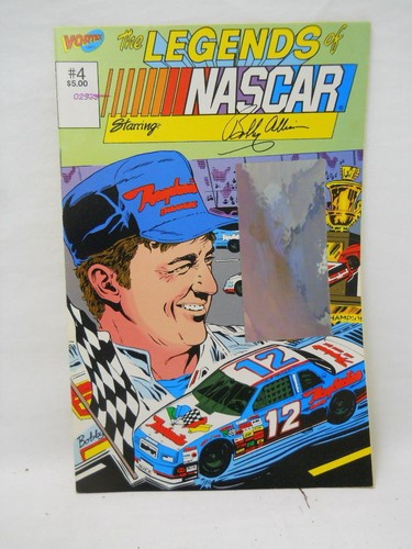 The Legends of NASCAR Comic Book-#4 Bobby Allison Misprint - Hut ...