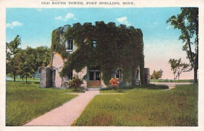 Postcard Round Tower Fort Snelling Minnesota NH1 | eBay