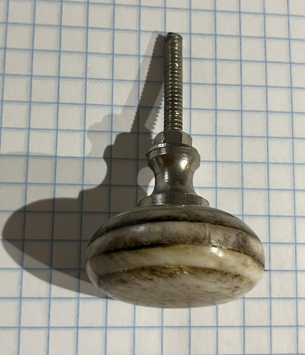 Anthropologie Cabinet Knob Composite Brand New Bone style | eBay