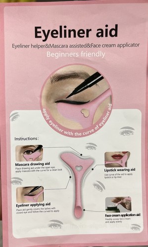 Pink Silicone beauty tool guide - makeup tool | eBay