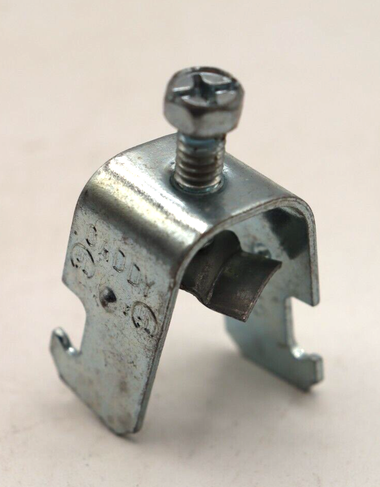 Caddy SCH-6 3/8" EMT Strut Conduit Clamp with Back Plate, New Package ...
