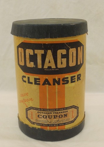 Vintage Advertising FULL Octagon Cleanser Colgate Palmolive Jersey City ...