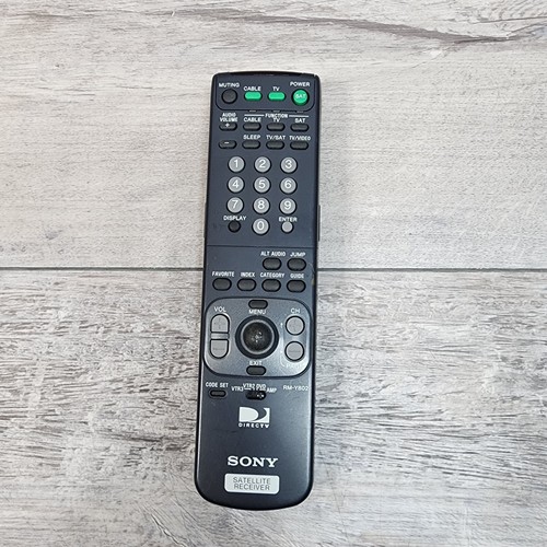 Sony 4-978-977 TV Television Remote Control Black VTR DBS CABLE VCR DVD ...