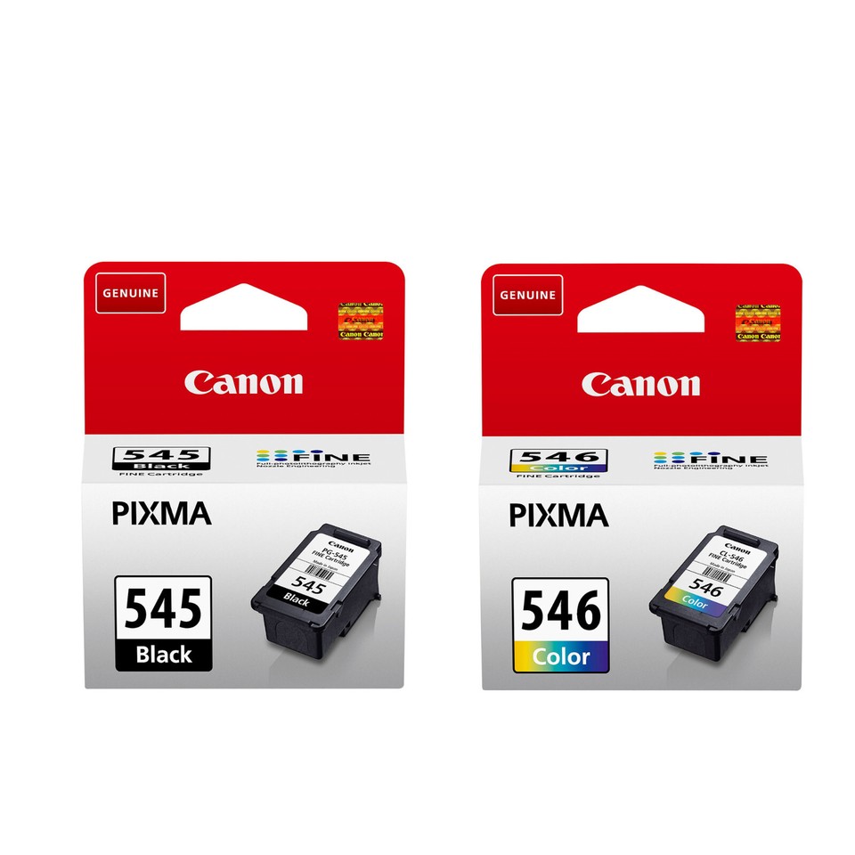 Canon 545 / 545XL /CL-546/ 546XL Genuine Ink Cartridges for Pixma ...
