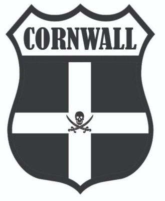 2 x Cornwall County Flag Self Adhesive Backed Stickers Car Bumper | eBay UK