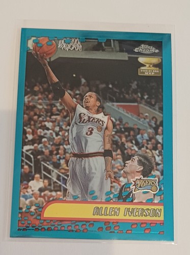 Carte Card #3 Allen IVERSON 2000-01 NBA MVP Philadelphia 76ers TOPPS ...