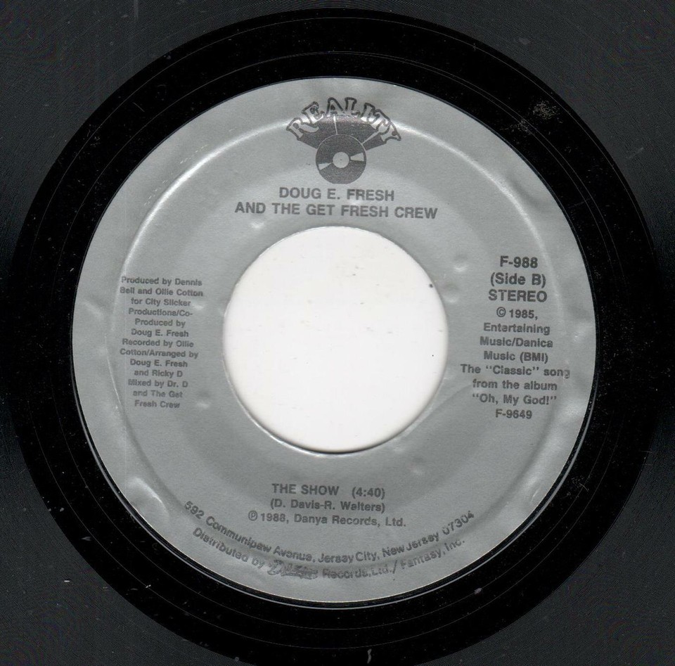 RAP/HIP HOP-DOUG E FRESH/GET FRESH CREW-KEEP RISIN TO THE TOP/THE SHOW ...