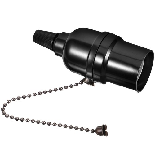 Lamp Head Light Fixture Base Pull String Ceiling Holder Parts | eBay
