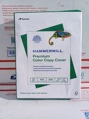 Hammermill Color Copy Digital Cover Stock, 8-1/2 x 11, 250 Sheets ...