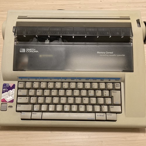 Smith Corona NA1HH Memory Correct Electric Portable Typewriter WORKS ...