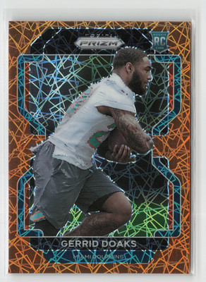 2021 Panini Prizm #426 Gerrid Doaks Orange Laser PrizmRC | eBay