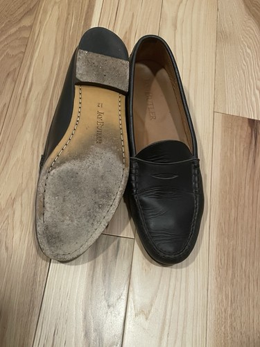 Jay Butler Dark Brown Full Grain Leather Loafers | eBay