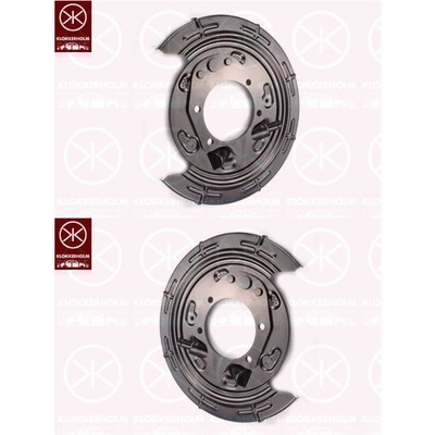 Brake Backing Plate Dust Shield - Rear L+R - fits Hyundai ix35 Kia ...