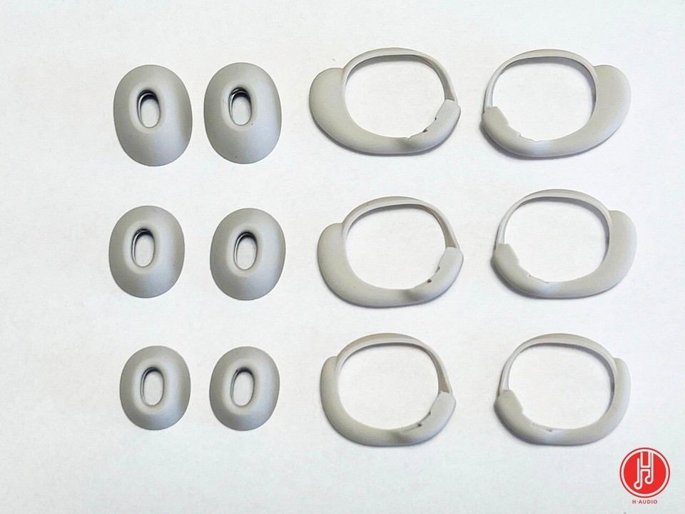 Genuine Full Set Replacement Ear Tips/Wings for Bose Quiet Comfort ...