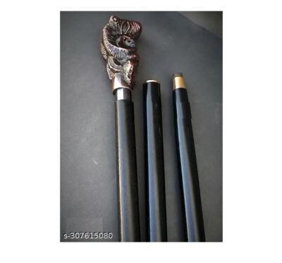 Wooden Walking Cane With Octopus Handle Walking Stick | eBay