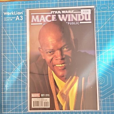 STAR WARS: MACE WINDU #1E 9.0+ VARIANT MARVEL COMIC BOOK P-136 | eBay