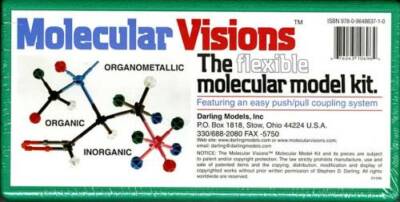 Molecular Visions (Organic, Inorganic, Organometallic) Molecular Model ...