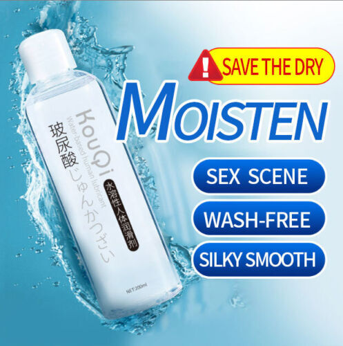 Smooth Slick Sex Lube For Women Men Moisturizer Safe Water Based Toy