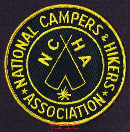LMH PATCH Badge NCHA Emblem Logo NATIONAL CAMPERS HIKERS Assn. Camping 5-1/4" | eBay