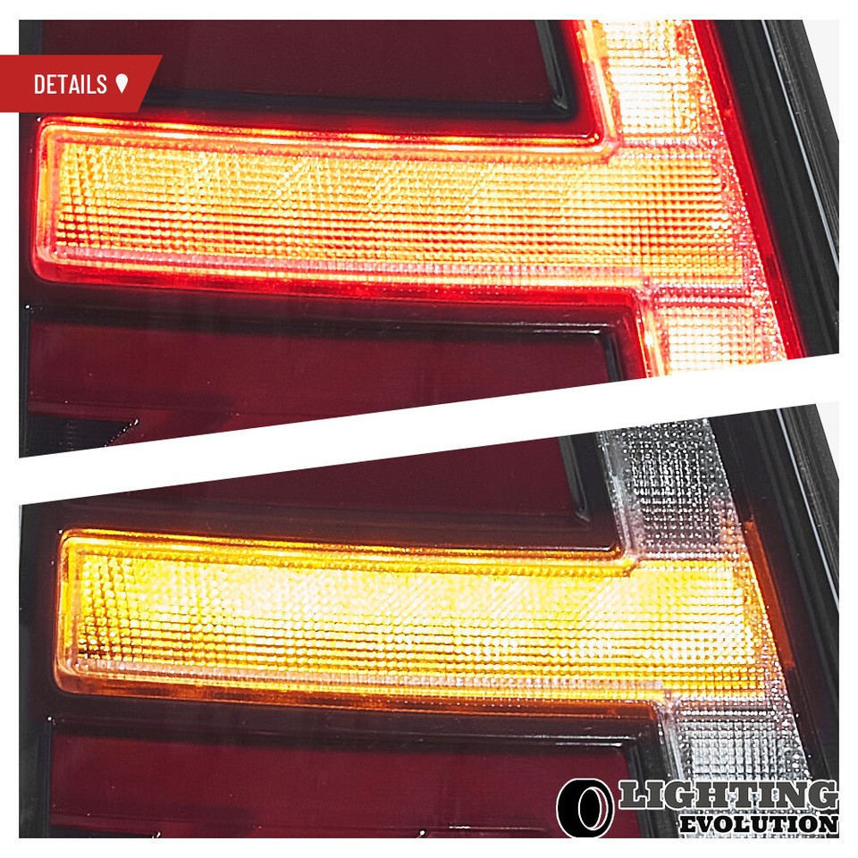 VLAND Tail Lights Clear LED Rear For 2001-2006 Mini-Cooper R50 R52 R53 ...