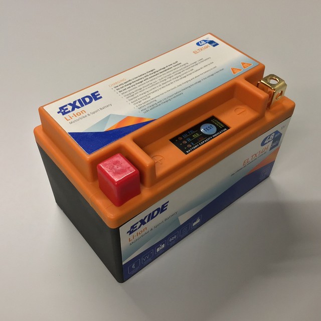 Ytx14h-bs Exide Li-ion Lithium Motorbike Battery 12v ELTX14H for sale ...