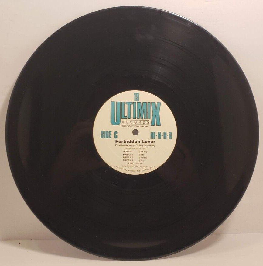 ULTIMIX 19 Sides A-D 12”Vinyl Maxi-Singles Lot of 2 Records 90's DJ ...